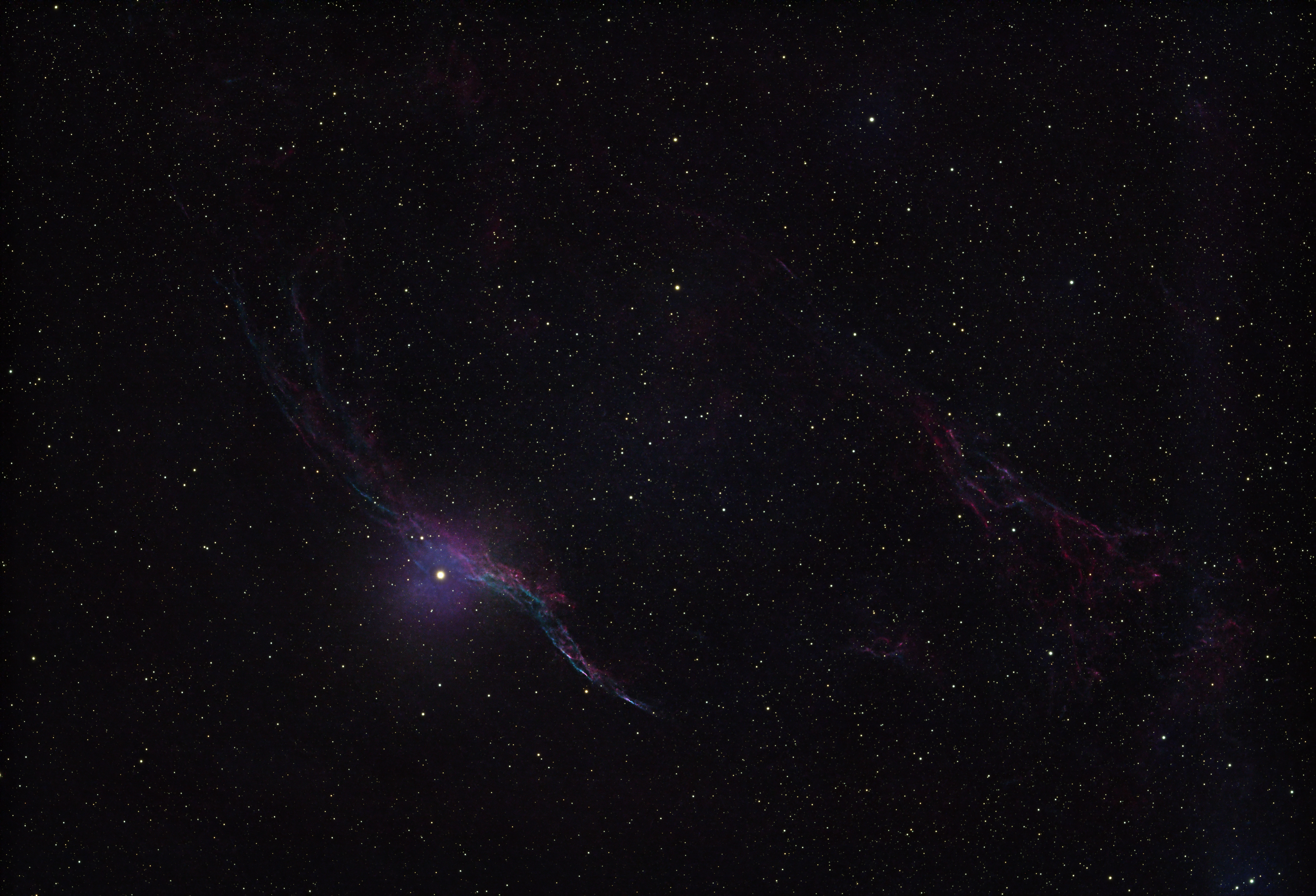The Colorful Beauty of the Filamentary Nebula – Nicks Astrophotography